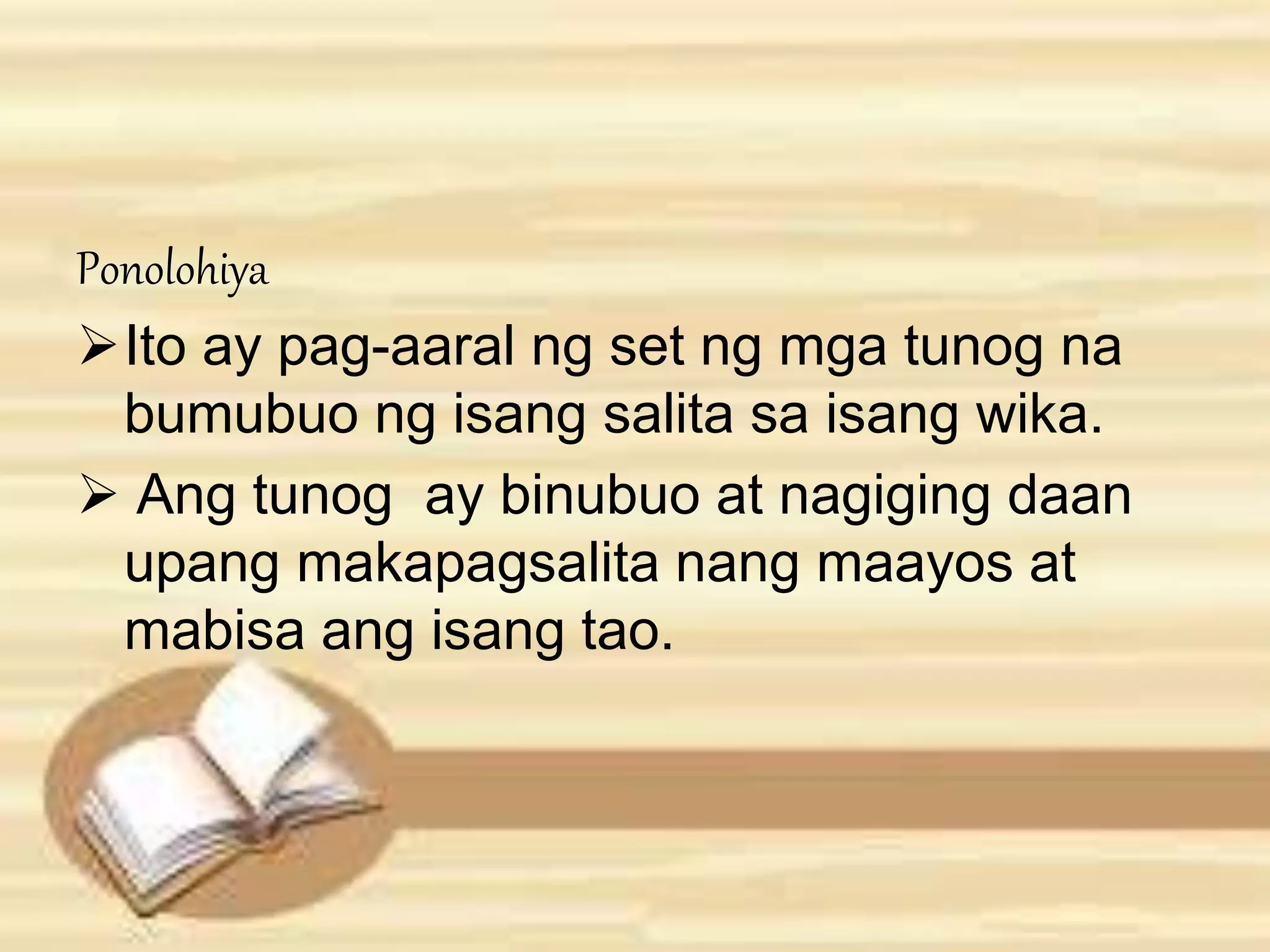 Mga Istruktura ng Wikang Filipino | PPT