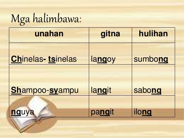 Mga Istruktura ng Wikang Filipino