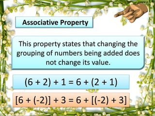 PROPERTIES OF THE OPERATIONS ON INTEGERS | PPTX