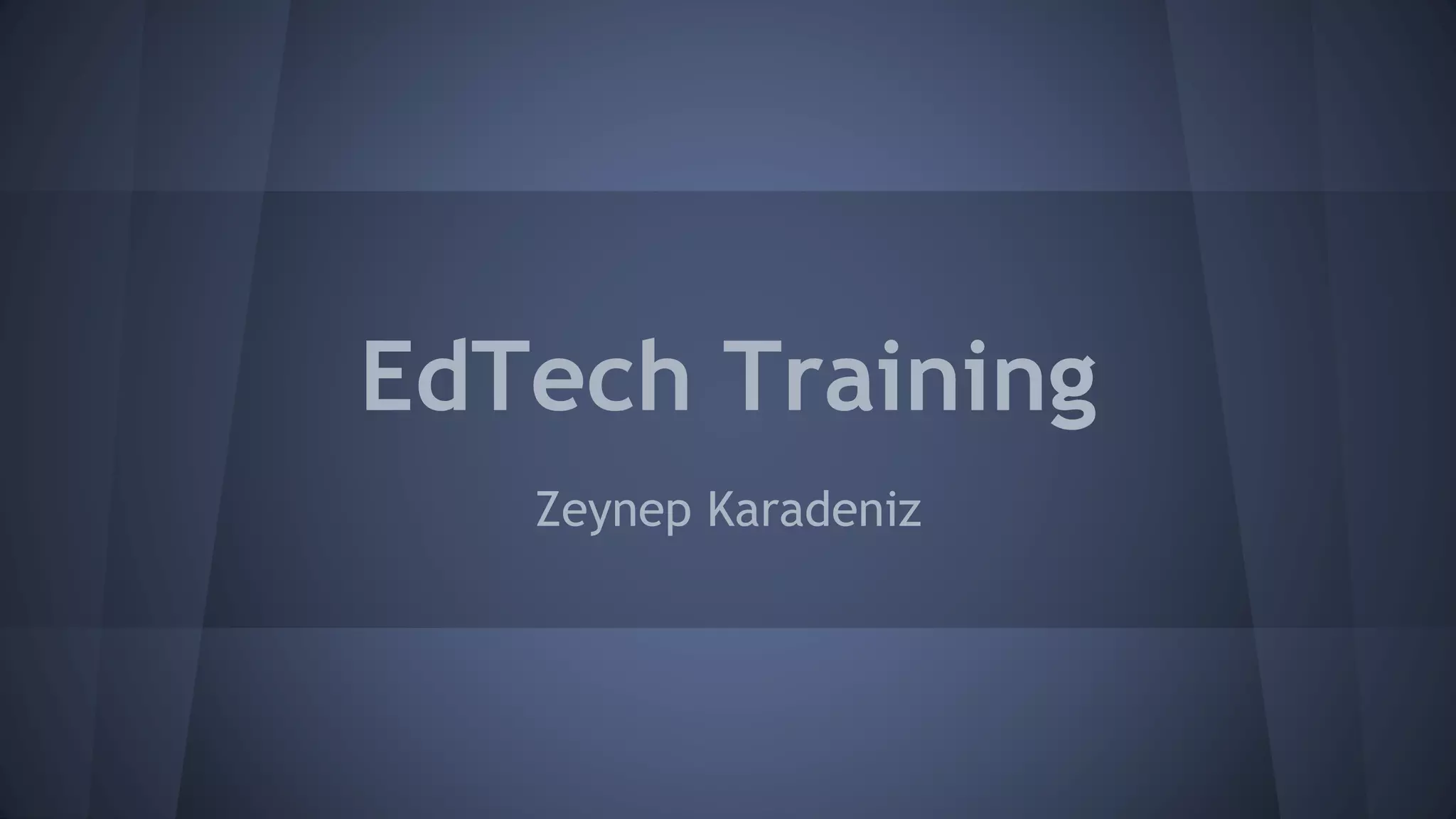 Ed tech presentation | PPTX
