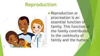 THE MAJOR FUNCTIONS OF THE FAMILY | PPTX