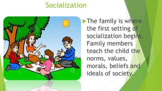 THE MAJOR FUNCTIONS OF THE FAMILY | PPTX