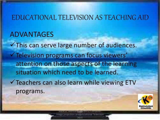 ECT 300 EDUCATIONAL TECHNOLOGY: What is the role of audiovisual media ...