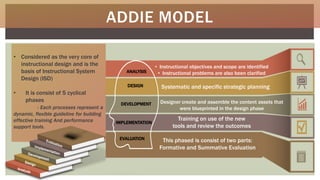 INSTRUCTIONAL DESIGN MODELS AND METHODS | PPTX