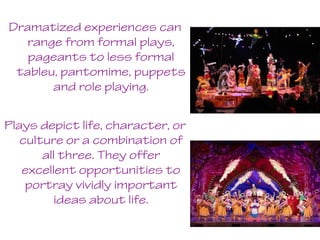 Edtech teaching with dramatized experiences | PPT