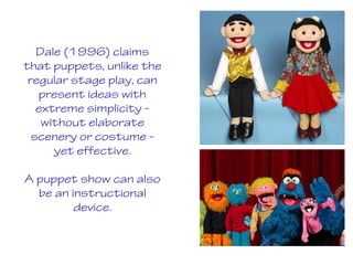 Edtech teaching with dramatized experiences | PPT