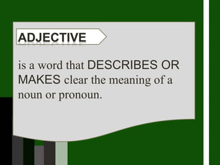 Adjectives | PPT