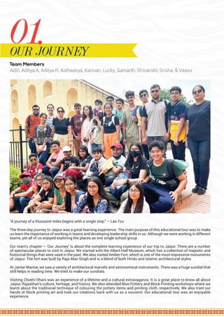 Travel Journalists Program – Jaipur | PDF