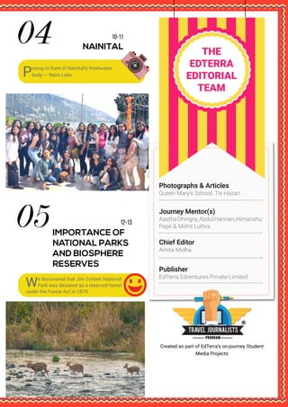 Travel Journalists Program - Jim Corbett & Nainital | PDF