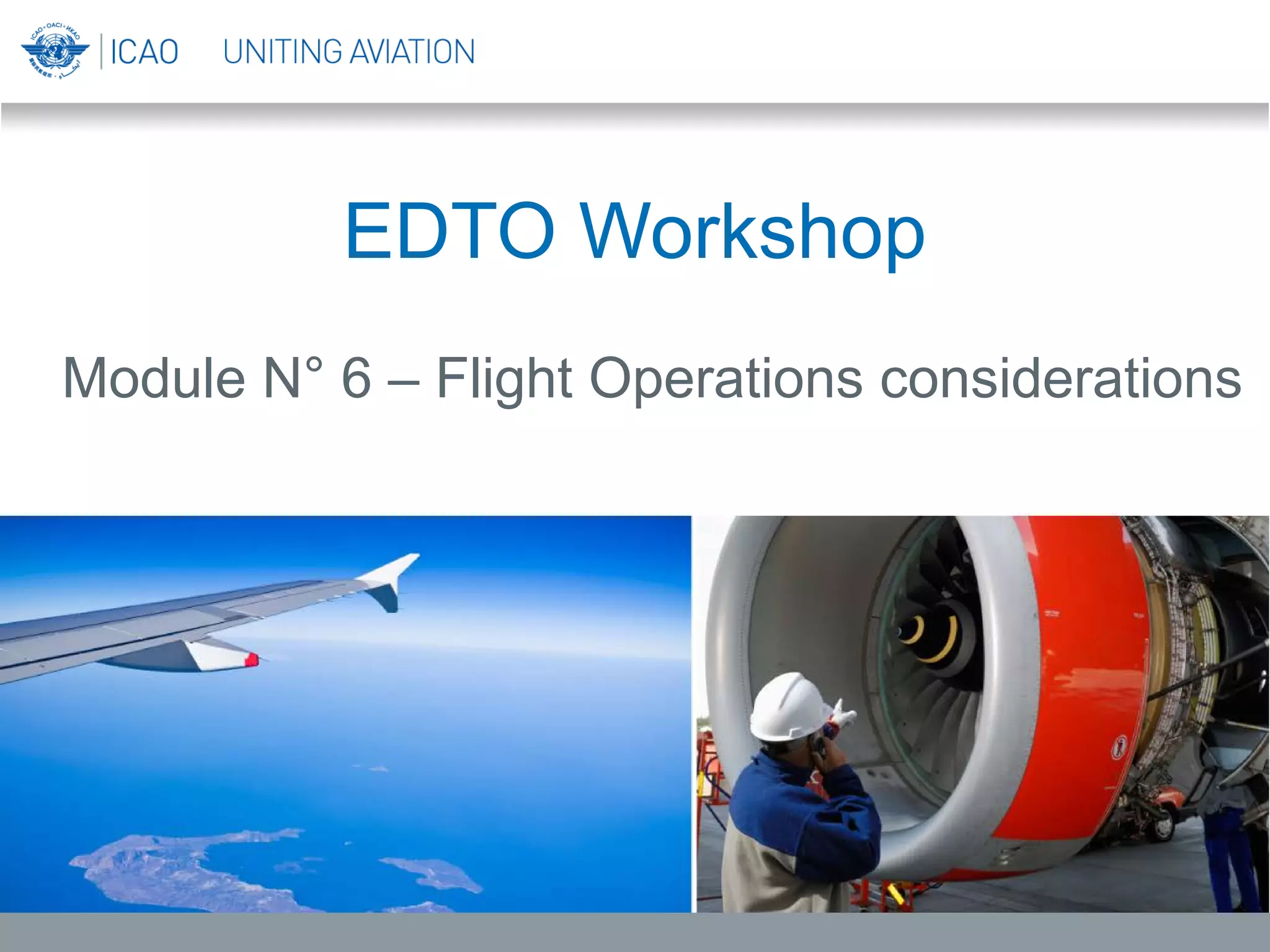Edto module 6 –flight operations considerations | PDF