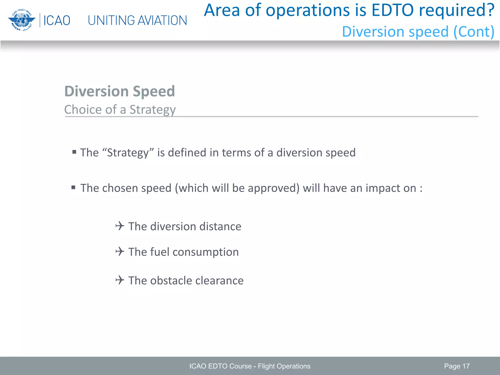 Edto module 6 –flight operations considerations | PDF