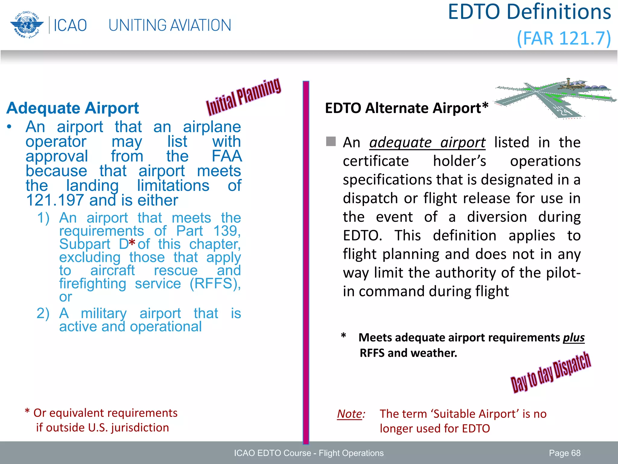 Edto module 6 –flight operations considerations | PDF