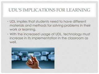 Edtp 558 roa udl assistive_tech | PPT