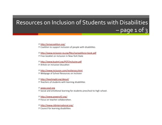 edTPA Module 5: Addressing Students with Special Needs | PDF