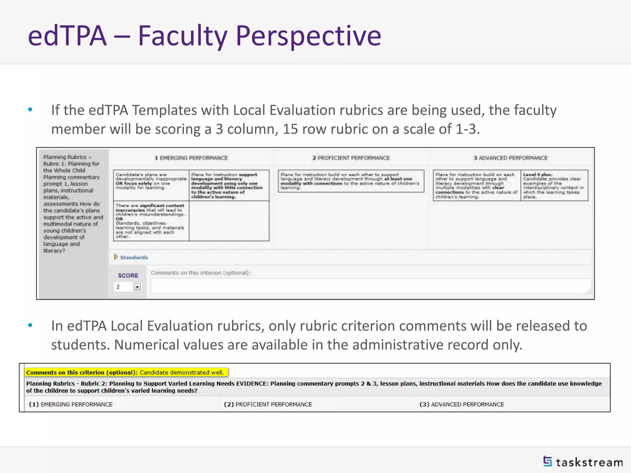 edTPA professional development | PPTX