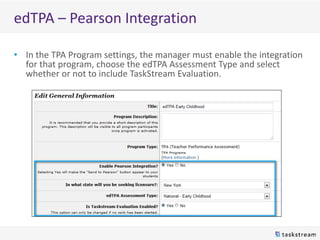 edTPA professional development | PPTX