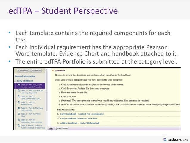 Edtpa Handbook Answers To FAQ's About Registering For EdTPA Select