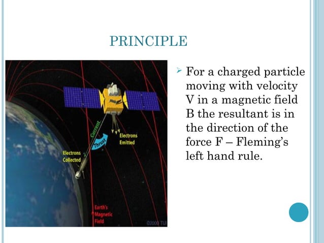 ELECTRODYNAMIC TETHER | PPT