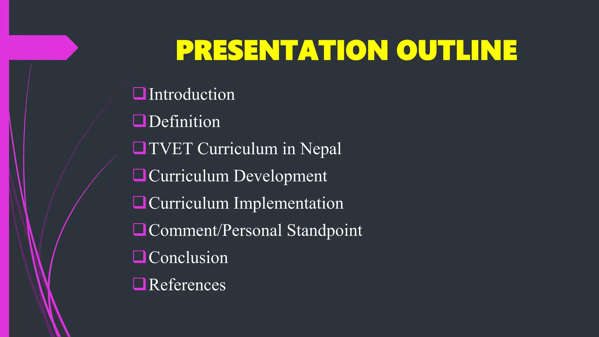 TVET Curriculum: Development and Implementation of Curriculum in Nepal ...