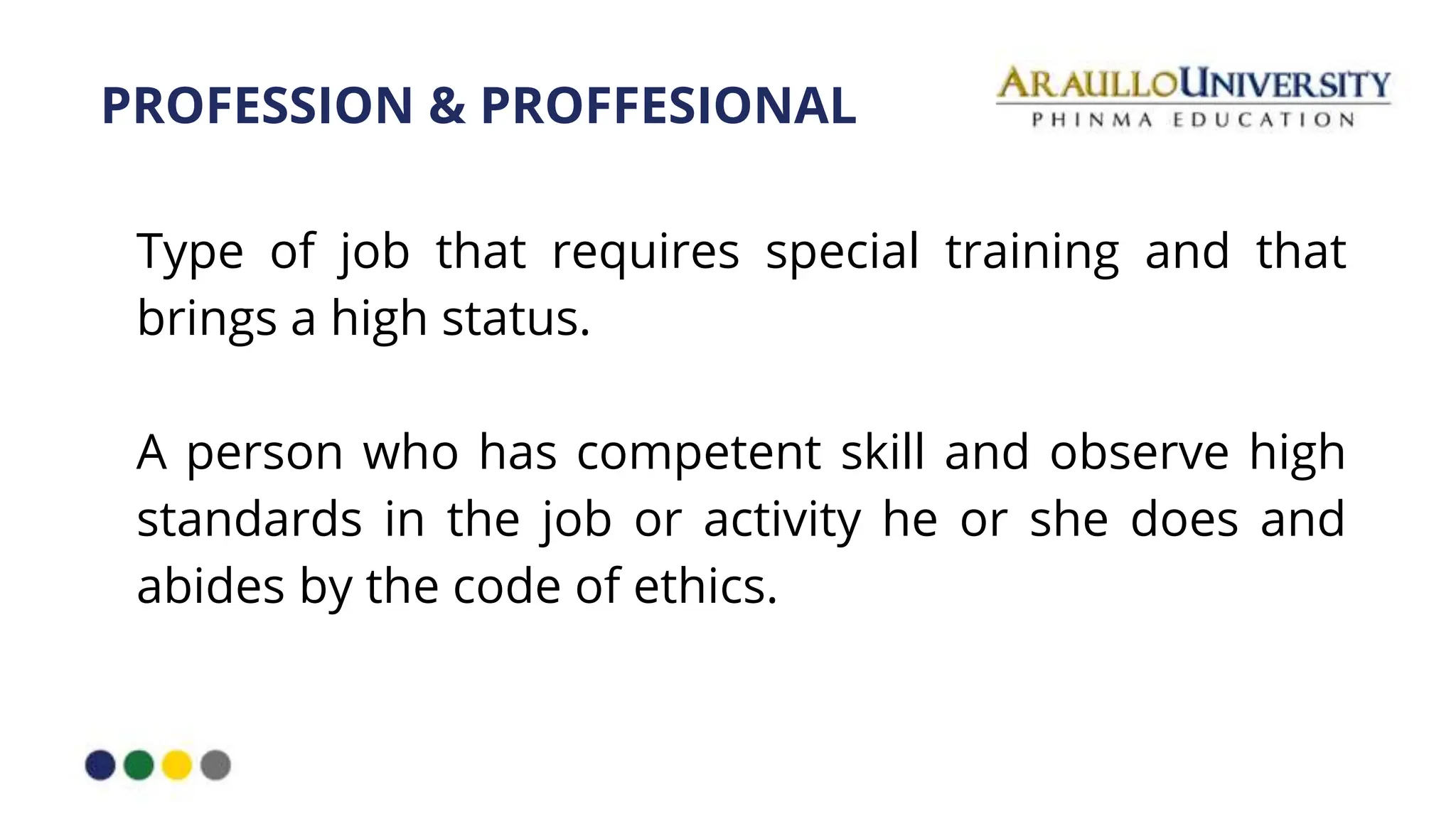 Professional Education PowerPoint presentation | PPTX