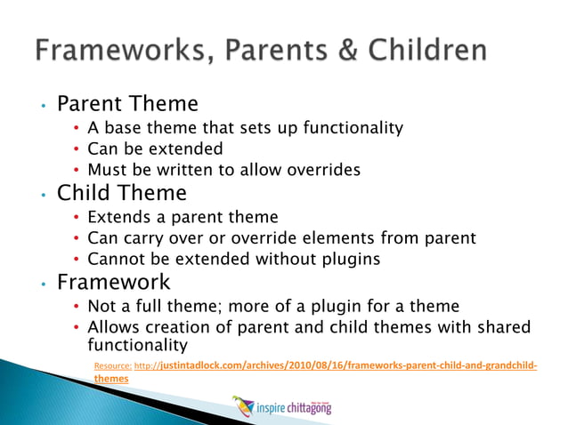 WordPress Theme Design and Development Workshop - Day 2 | PPT