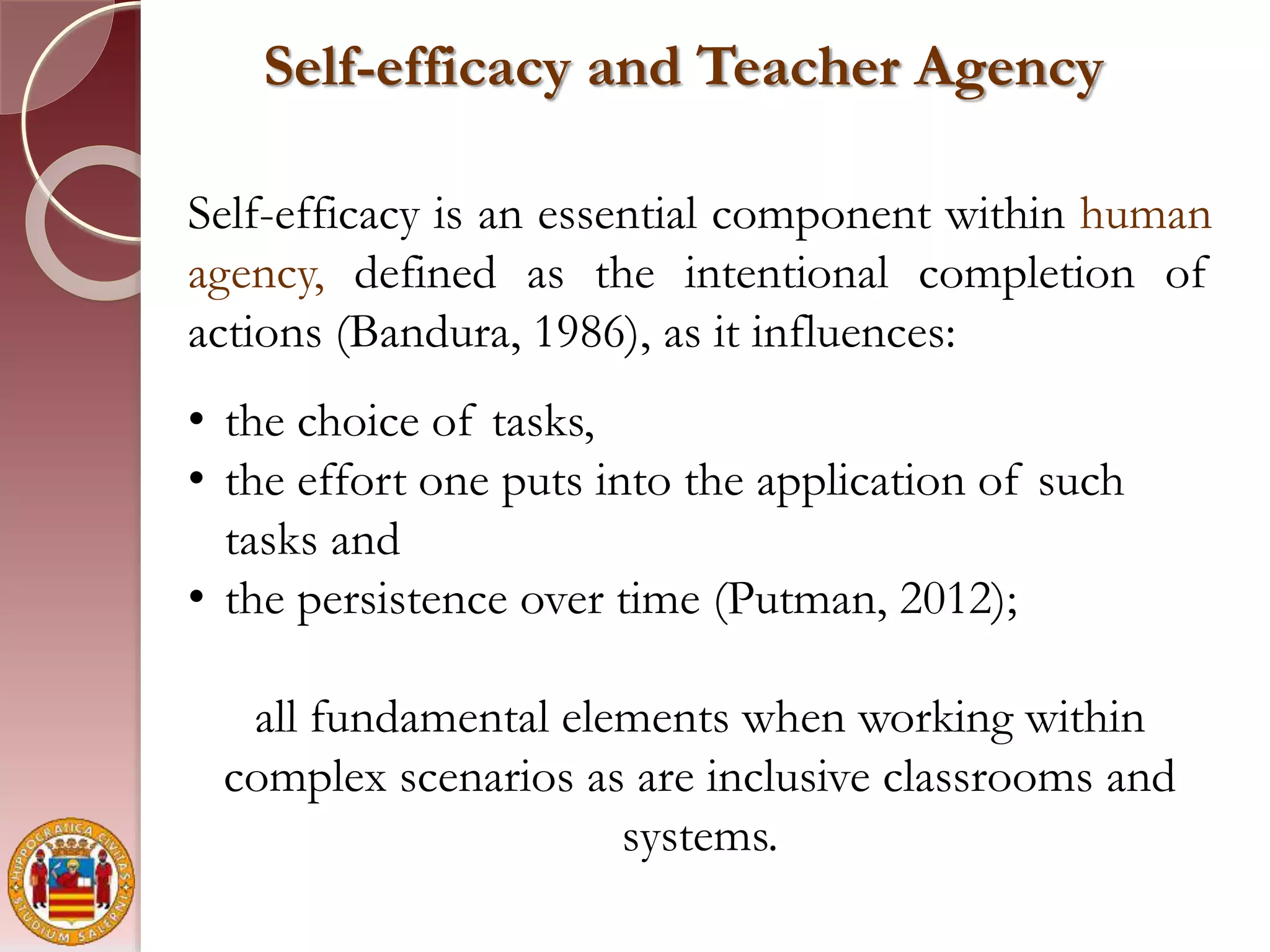 Facing complexity of inclusive classrooms through reflection on simplex ...
