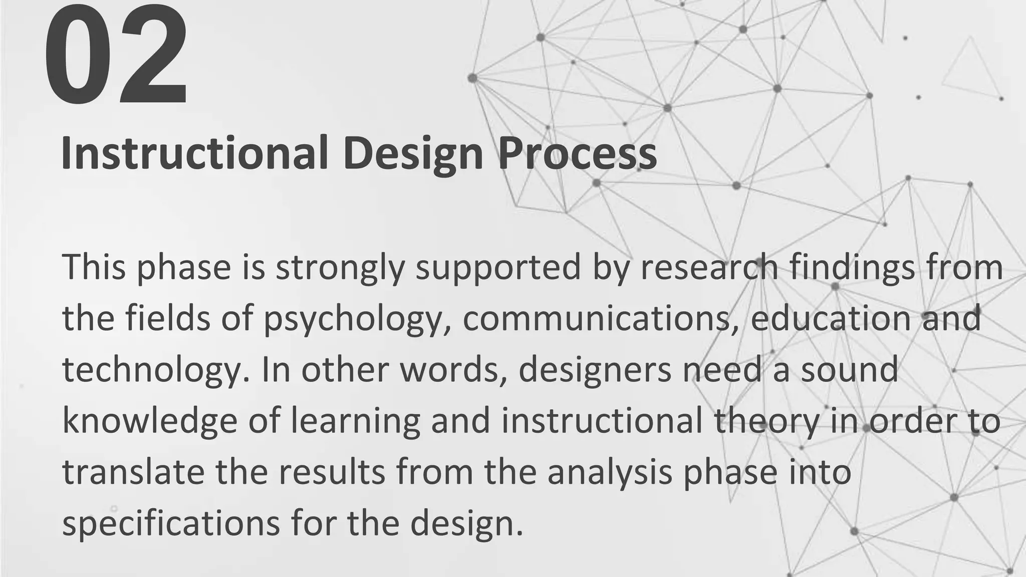 Instructional Design process and Learner related sequence | PPT
