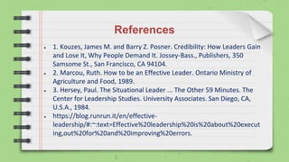 Effective Leadership Makes A Difference | PPTX