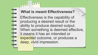 Effective Leadership Makes A Difference | PPT