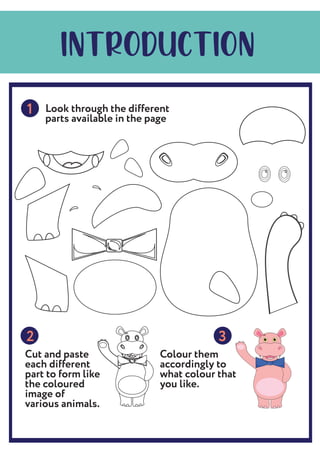 Build a Craft – Digital Printable for Children | PDF