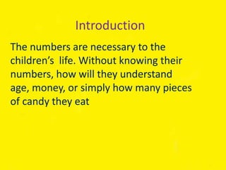 Edu numbers | PPTX