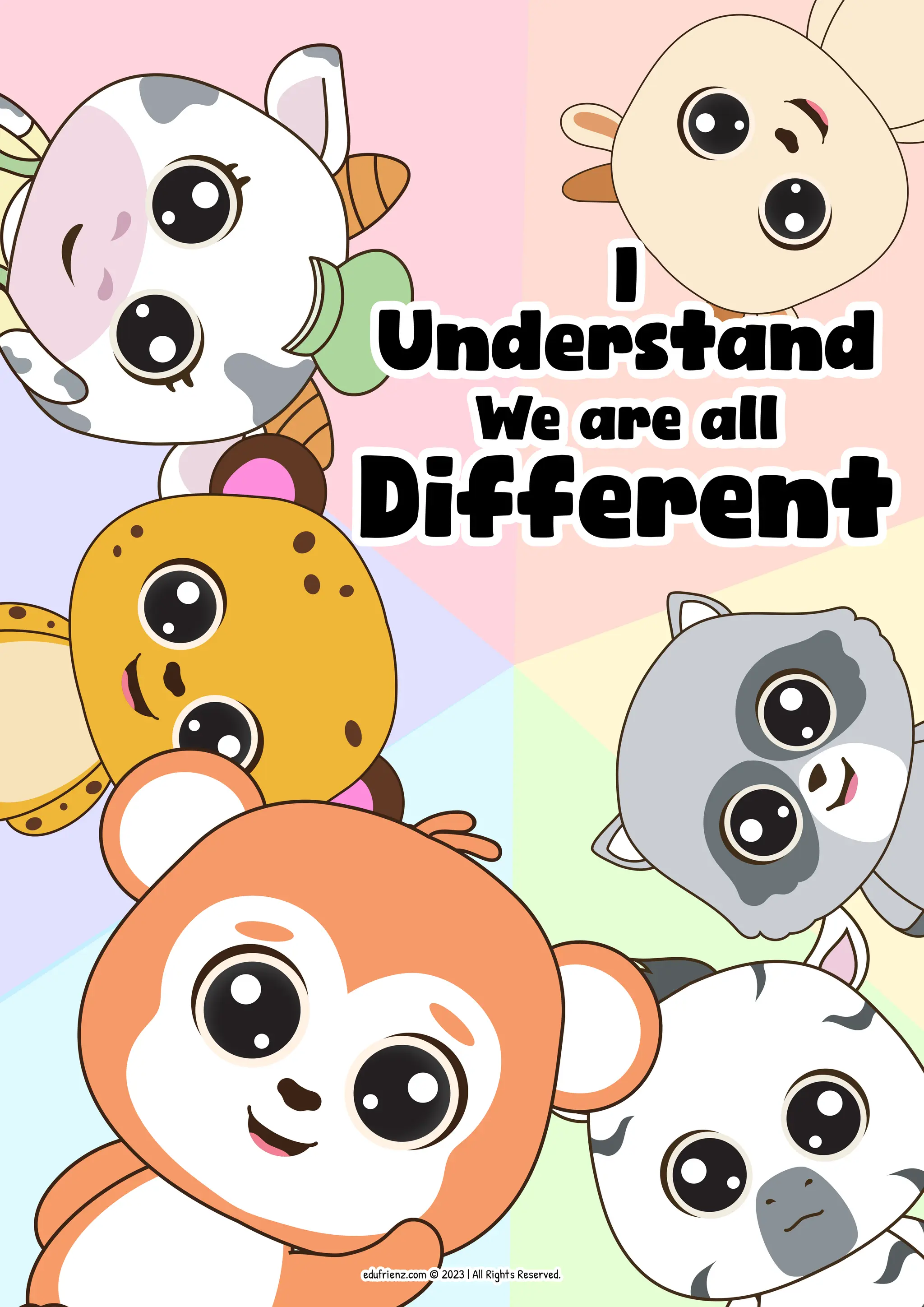 SEL Colouring Self Awareness – Affirmation Wall Art | PDF