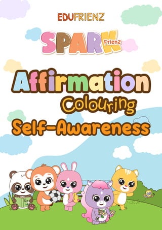 SEL Colouring Self Awareness – Affirmation Wall Art | PDF