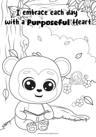 SEL Colouring Self Awareness – Affirmation Wall Art | PDF