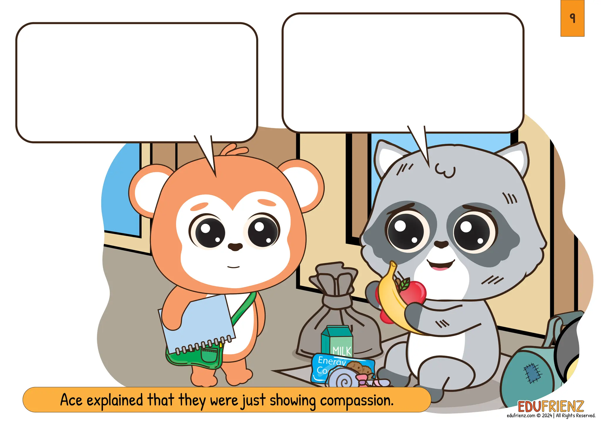 Compassion Comics Writing Level 2 - Printable | PDF | Comic Books ...