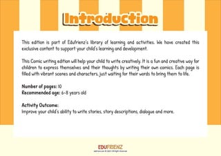 Compassion Comics Writing Level 2 - Printable | PDF | Comic Books ...