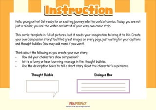 Compassion Comics Writing Level 2 - Printable | PPT