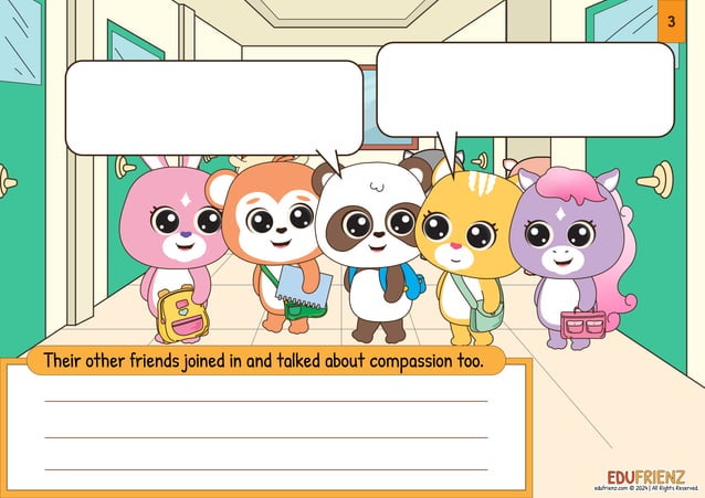 Compassion Comics Writing Level 2 - Printable | PDF | Comic Books ...