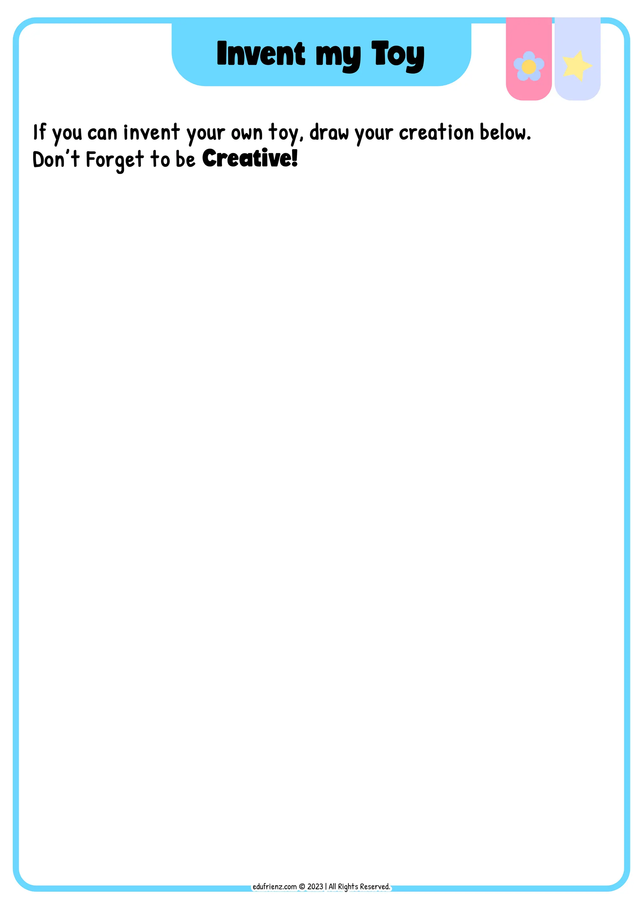 Draw My Feelings - Digital Printable for Children | PDF