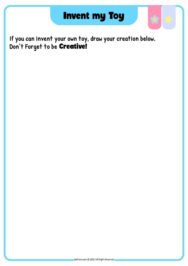 Draw My Feelings - Digital Printable for Children | PDF