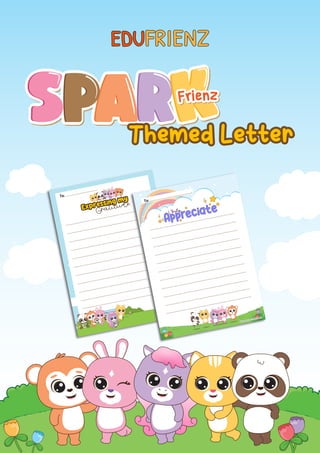 SEL Stationery’s Gratitude Series – Printable Themed Letter | PDF