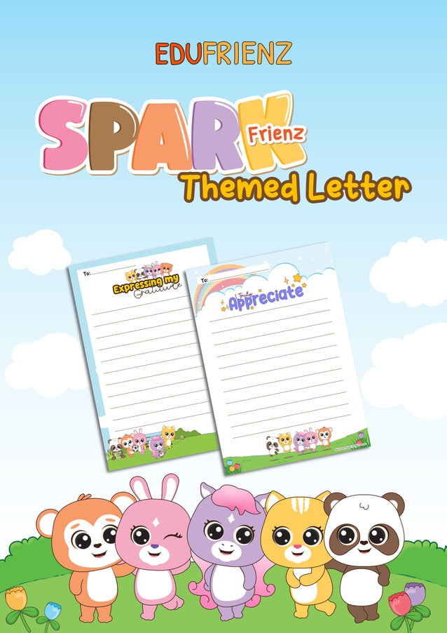 SEL Stationery’s Gratitude Series – Printable Themed Letter | PDF