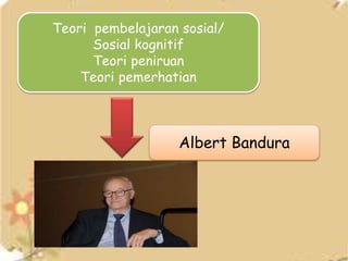 Edu 3033- Pembelajaran Peniruan Albert Bandura | PPTX