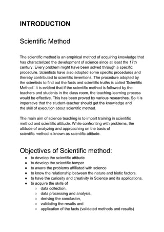 Scientific Method Assignment | PDF