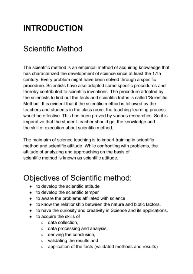 Scientific Method Assignment | PDF