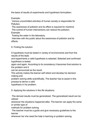 Scientific Method Assignment | PDF