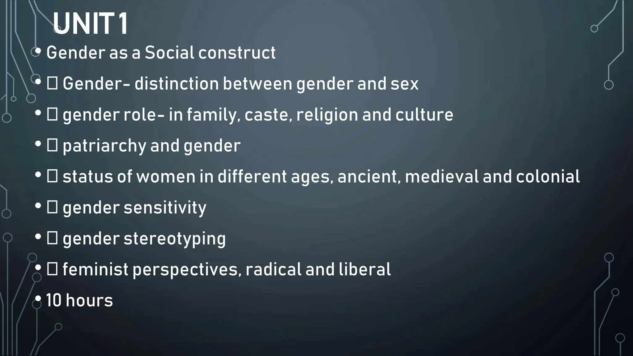 B.Ed DU 10-GENDER, SCHOOL AND SOCIETY.pptx