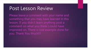 Edu 103 the communication cycle lesson | PPT