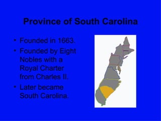 The 13 Original Colonies | PPT