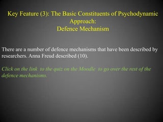 The Psychodynamic Approach | PPTX